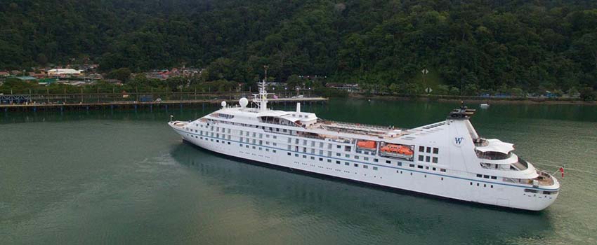 Primer crucero con turistas arribó a Golfito tras 17 meses de cierre ...